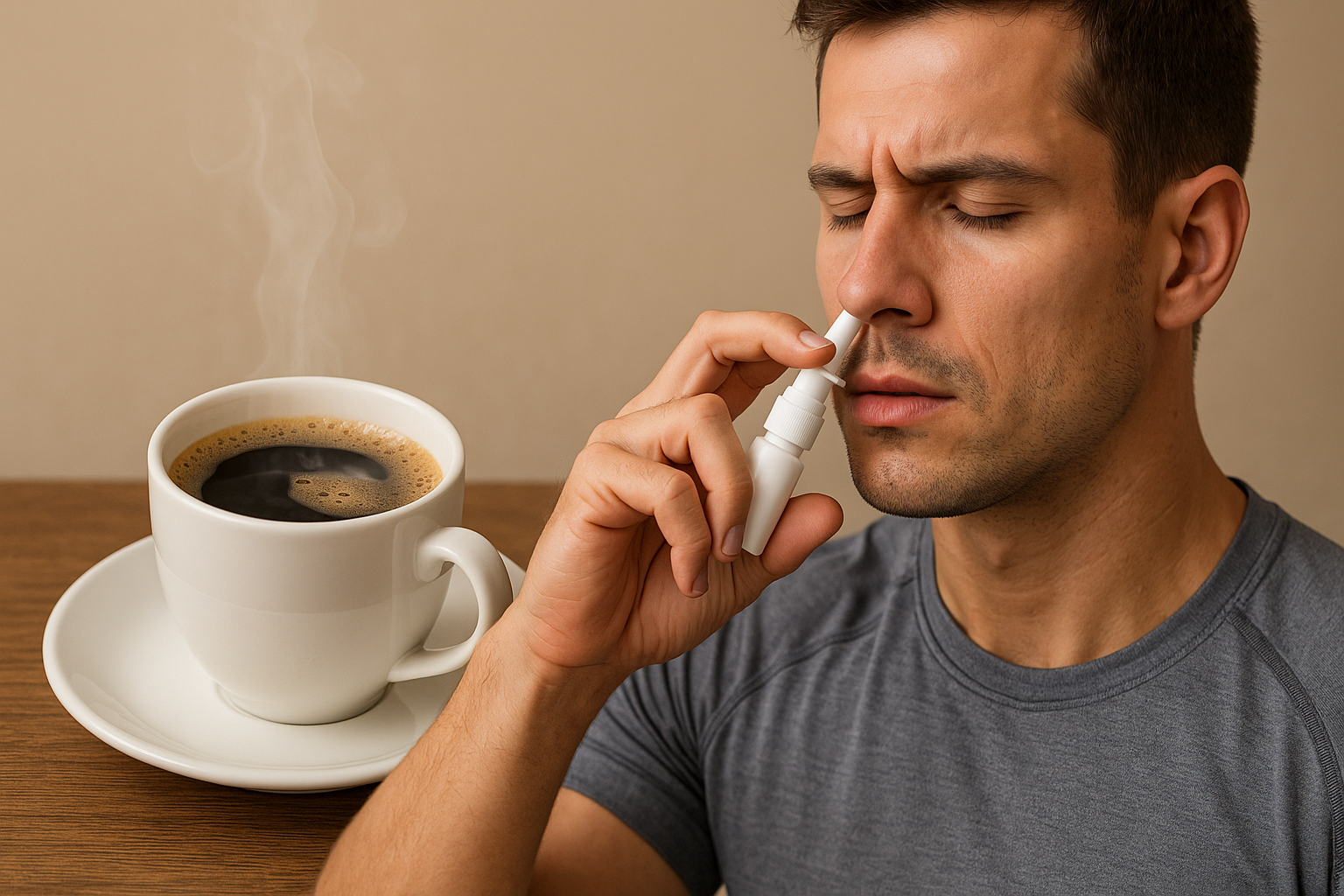 Caffeine nasal spray: is it more effective than coffee? - Sniffy